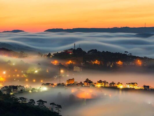 File Vector Background Đà Lạt